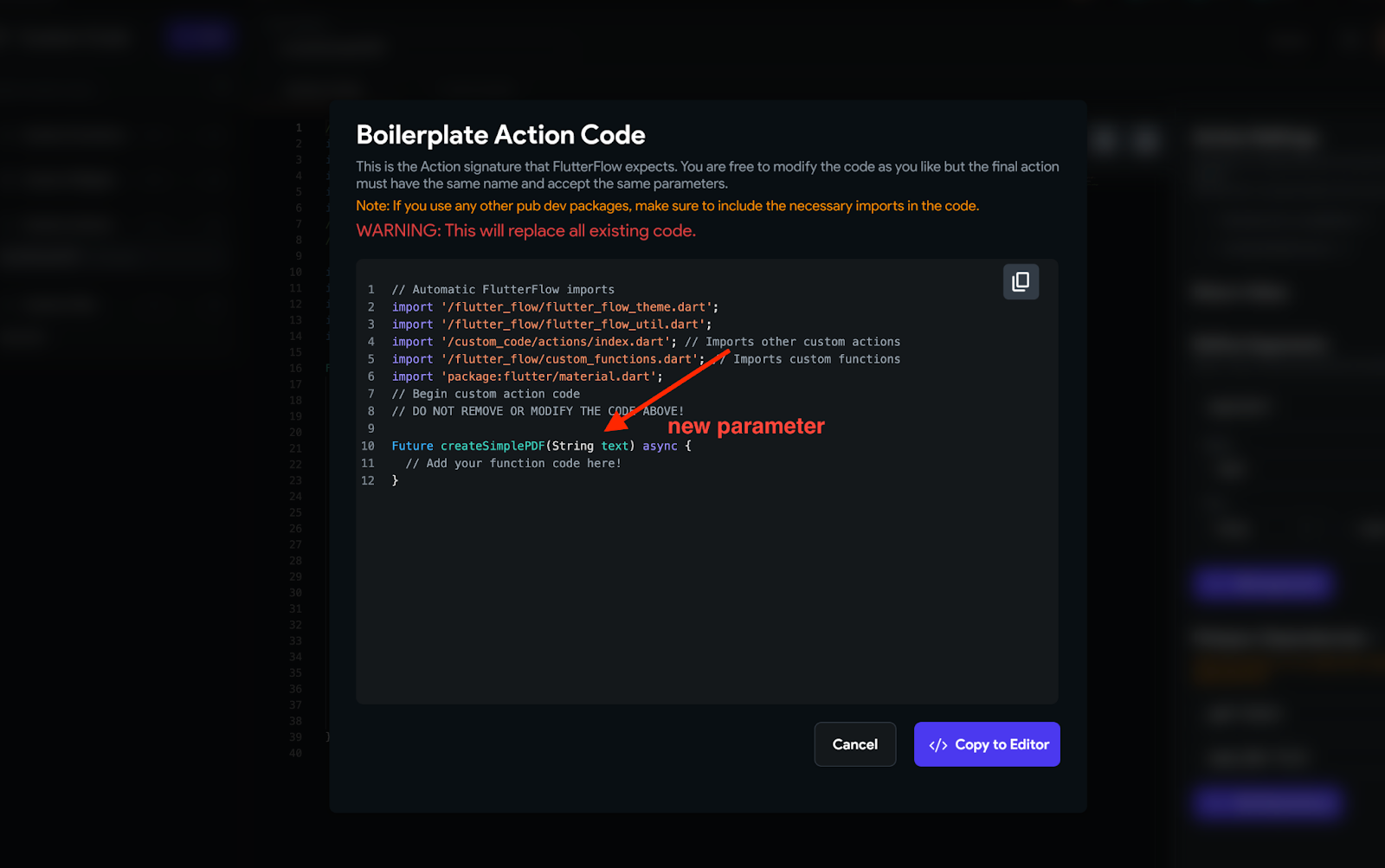 How to make a flutterflow pdf generator app step by step